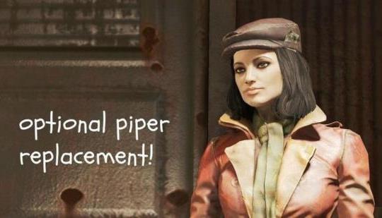 Fallout 4 Miranda Lawson Inspired Curie and Piper Mod Released | N4G