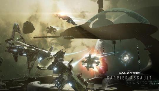 New Artwork Revealed for EVE: Valkyrie Carrier Assault | N4G