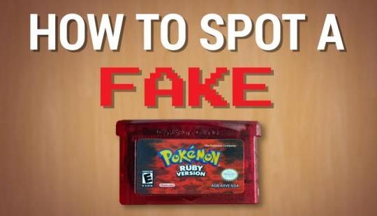 How to Spot a Fake Pokemon Ruby Cartridge | N4G