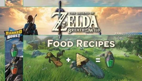 Zelda Breath of the Wild Food Guide | N4G