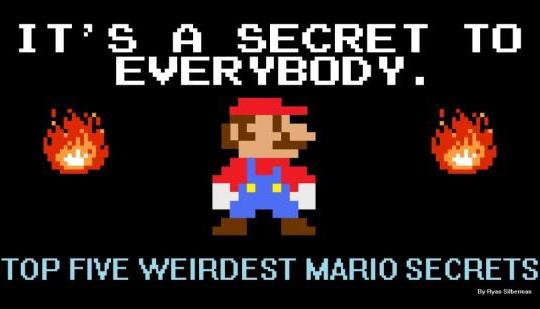 Top 5 Weirdest Mario Secrets! - TICGN | N4G