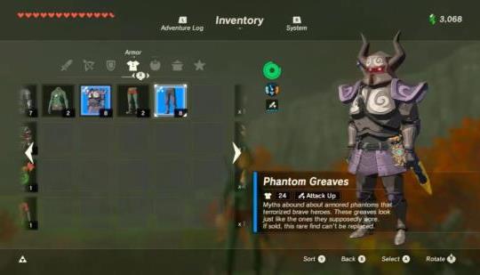 Zelda: Breath of the Wild: Where To Find Phantom Armor Set | N4G