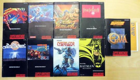 Remembering The Lost Art Of Video Game Manuals | N4G