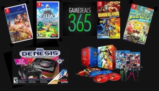 Today’s Game Deals: Physical Switch Games, Sega Genesis Mini, and more ...