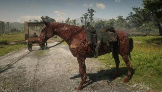 "Cursed Horse" Appears In Red Dead Redemption 2 | N4G