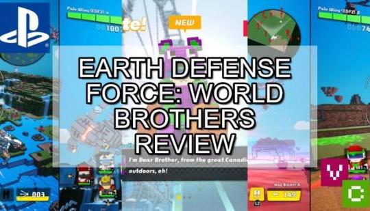 Best. EDF game. Ever. Earth Defense Force: World Brothers Review [Video ...