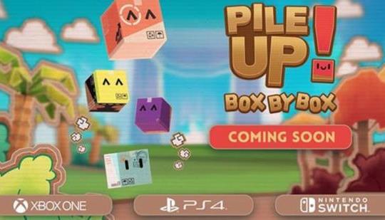 The family-friendly cooperative 3D platformer “Pile Up! Box by Box” is ...