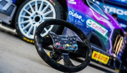 The Fanatec Podium Button Module Rally is a WRC-winning sim wheel | N4G