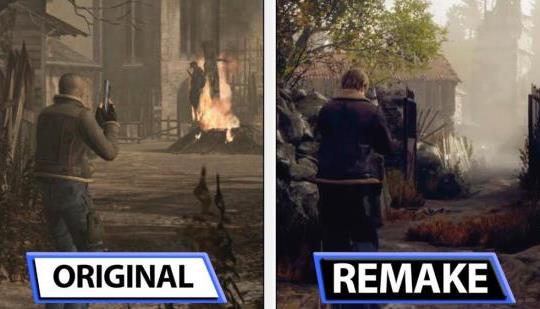 Resident Evil 4 Remake New Comparison Video Highlights Visual ...